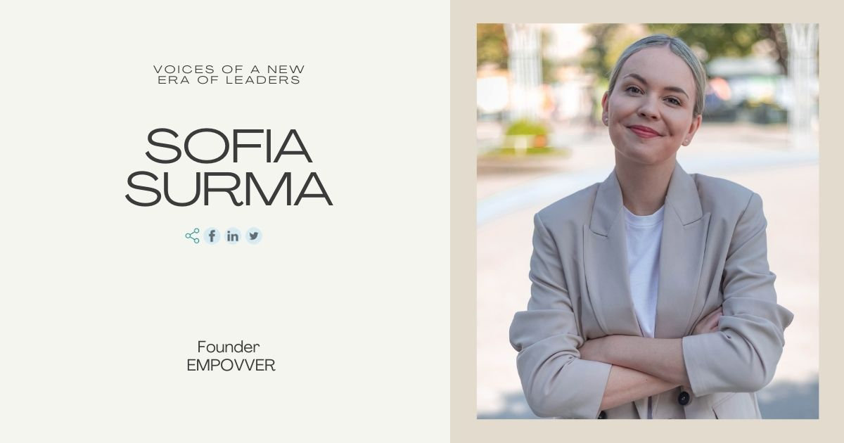 Sofia Surma as a voice for a new era of leaders
